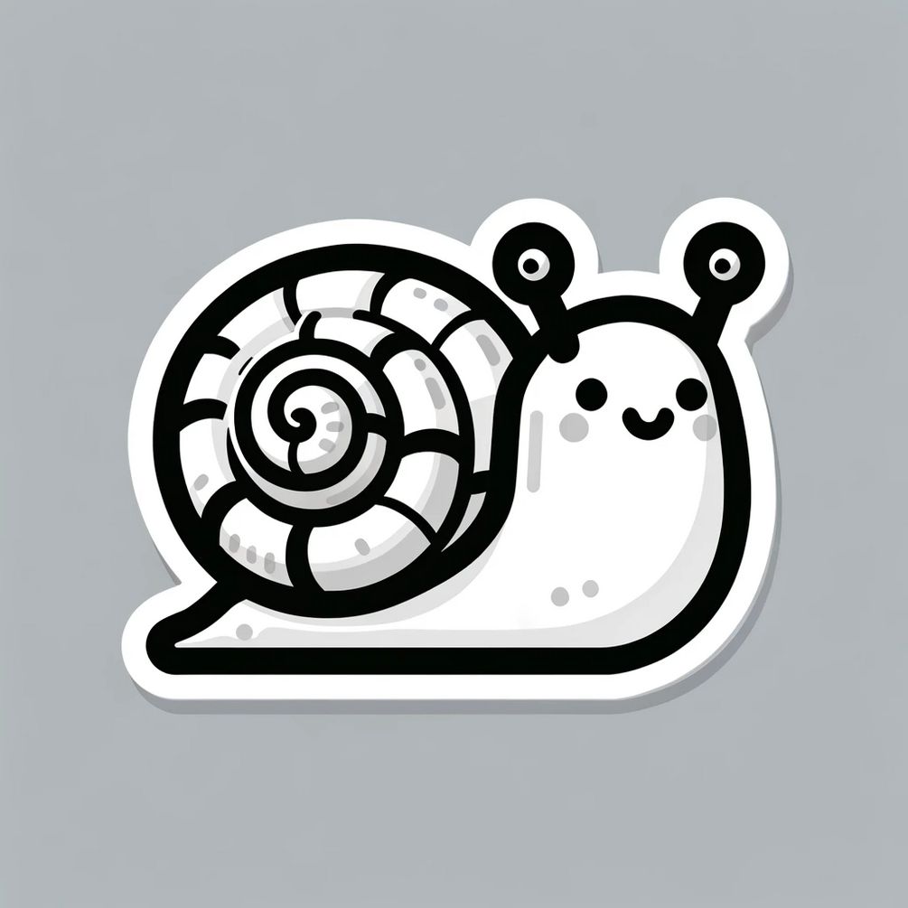 Shelly the Snail ~Sticker~