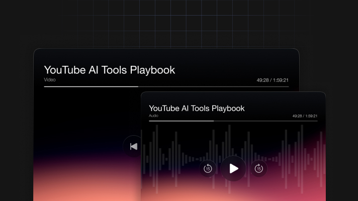 YouTube AI Tools Playbook