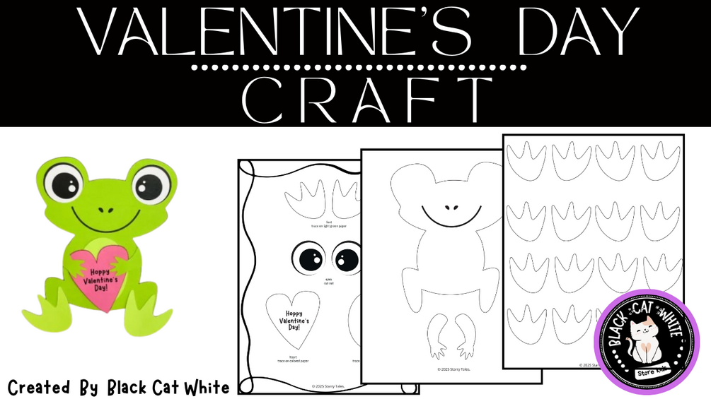 Valentine's Day Craft Preschool Frog February Kindergarten Bulletin Board