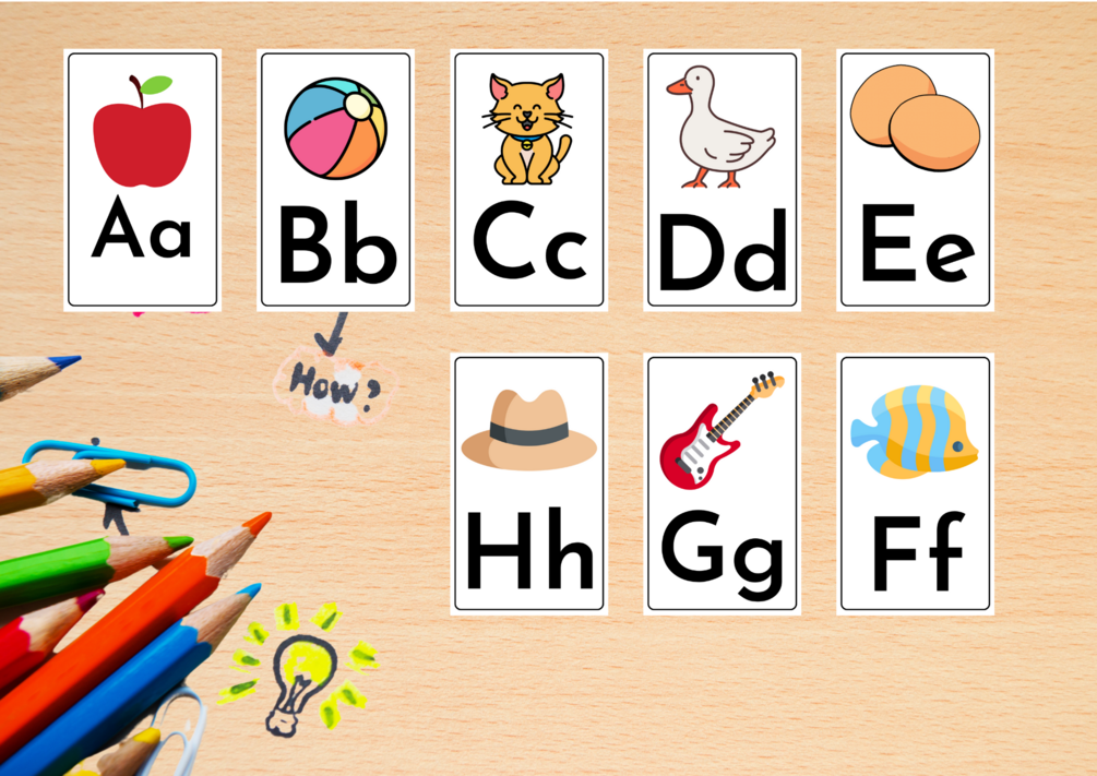 ABC Adventures: Printable Alphabet Flashcards for Kids