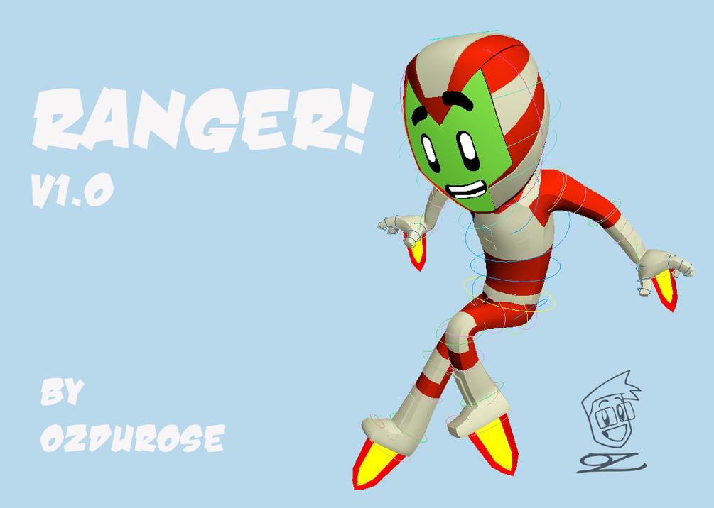 Ranger 3DsMax Character Rig