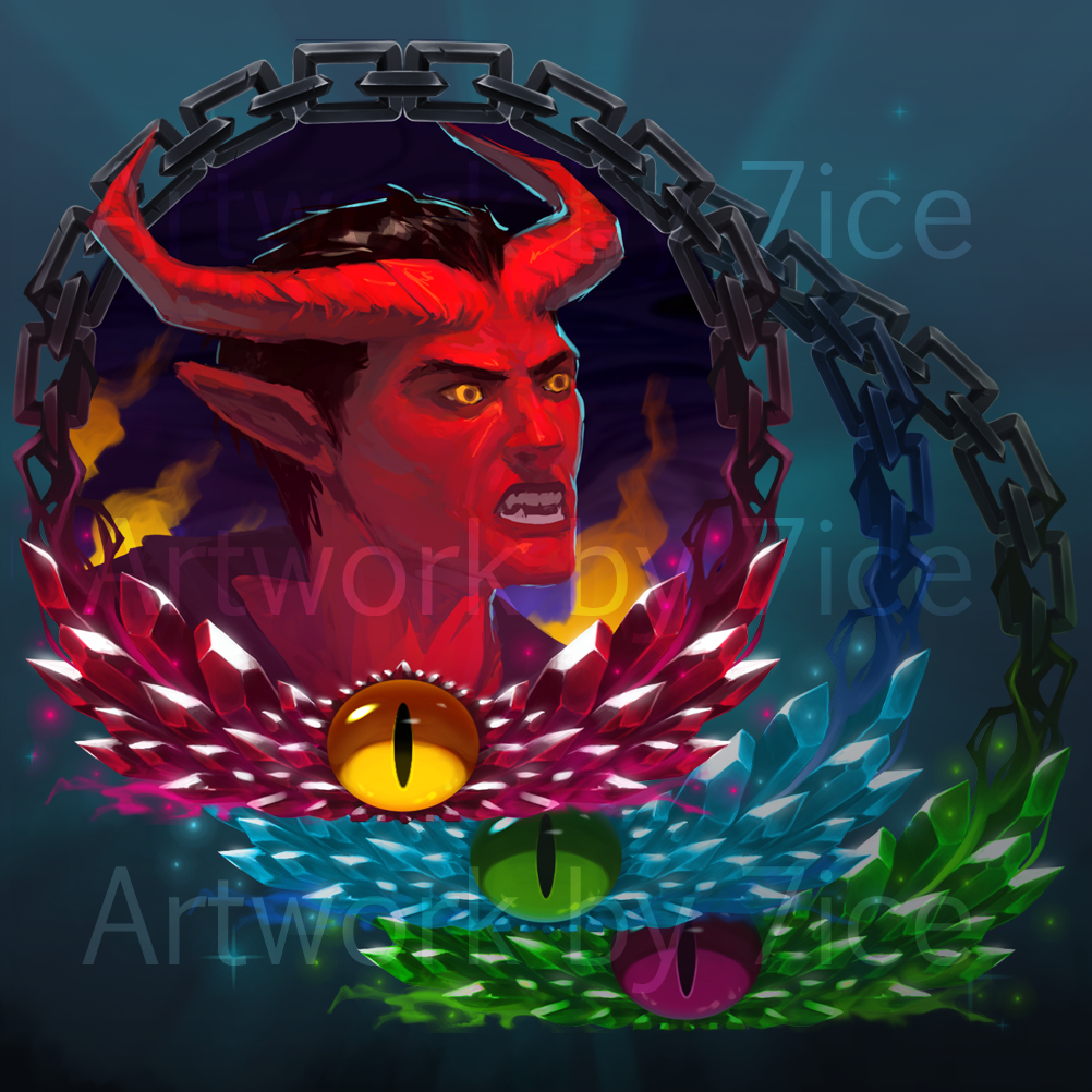 Warlock Token Border