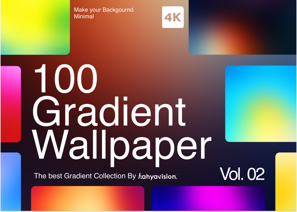 100 Gradient Background Vol. 02