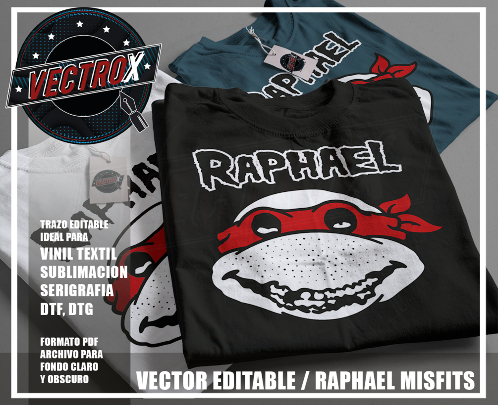 Vector Editable - Raphael Misfits