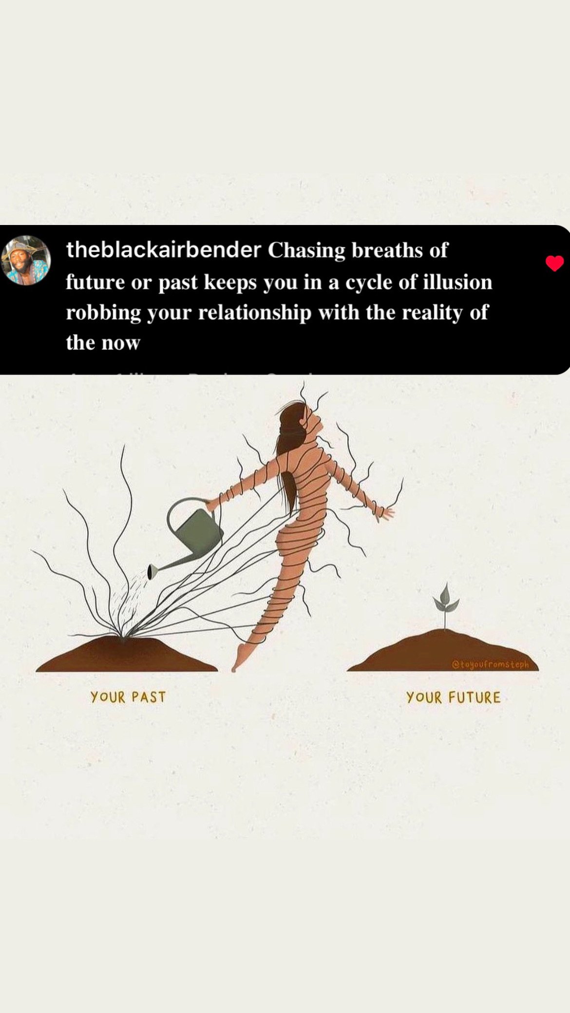 Chasing the future or past - theblackairbender