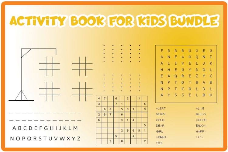 Kids Activity Book Bundle For Kdp