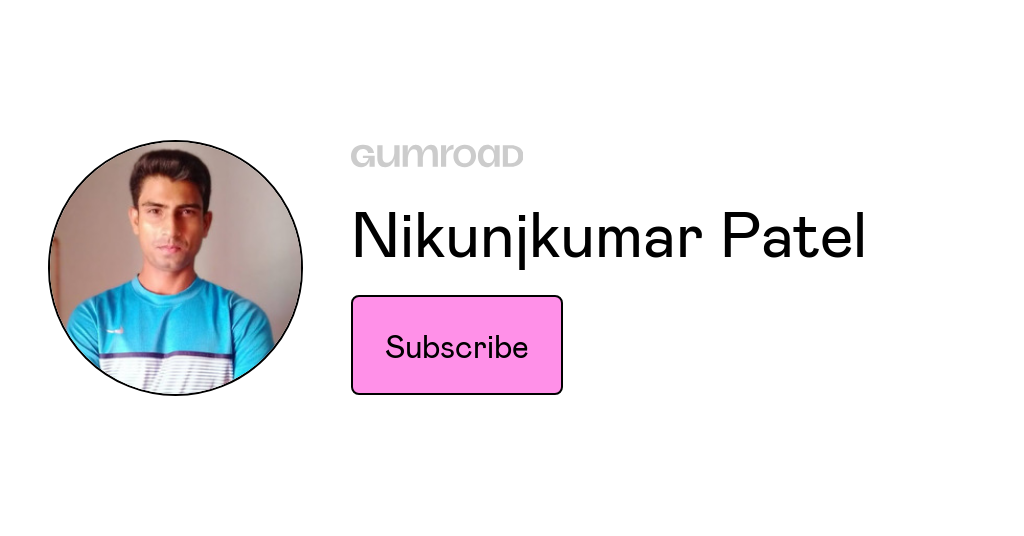 Nikunjkumar Patel