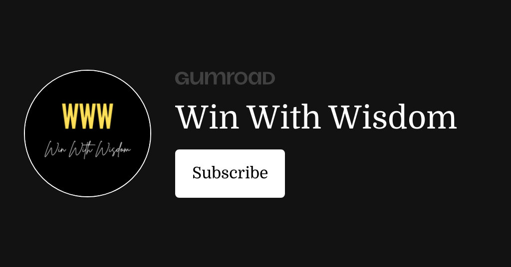 Win With Wisdom