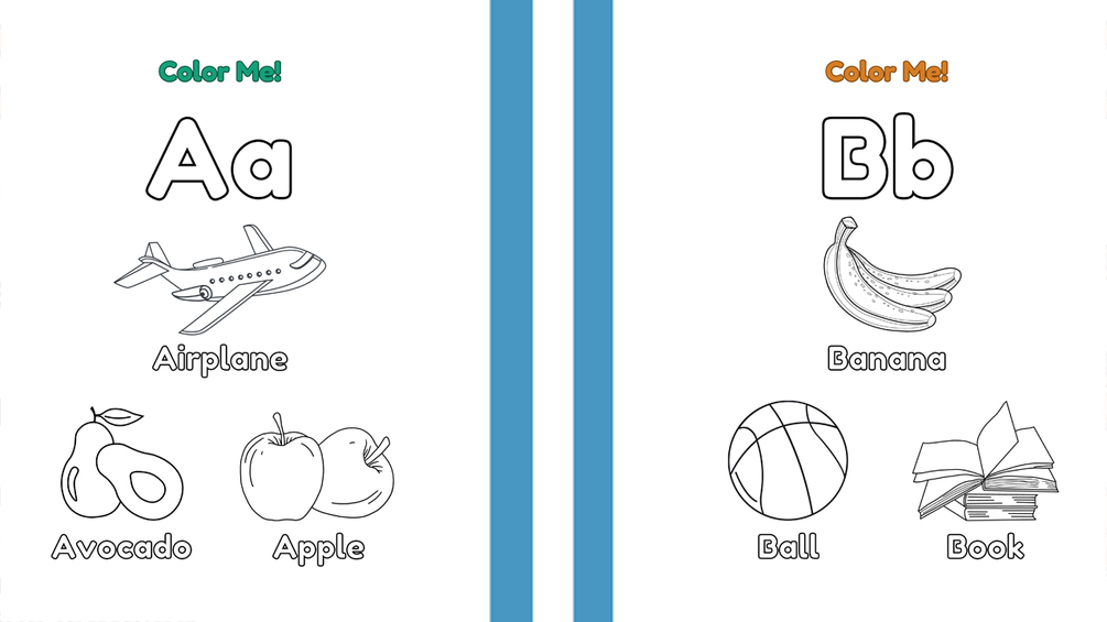 My Alphabet Coloring Book for Kids
