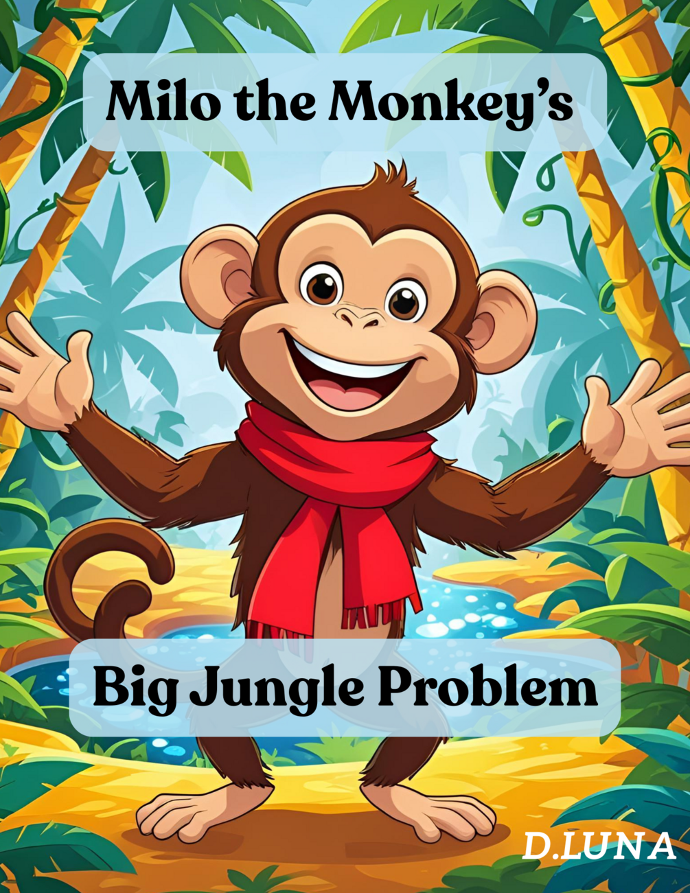 Milo the Monkey’s Big Jungle Problem – A Fun Jungle Adventure Children ...
