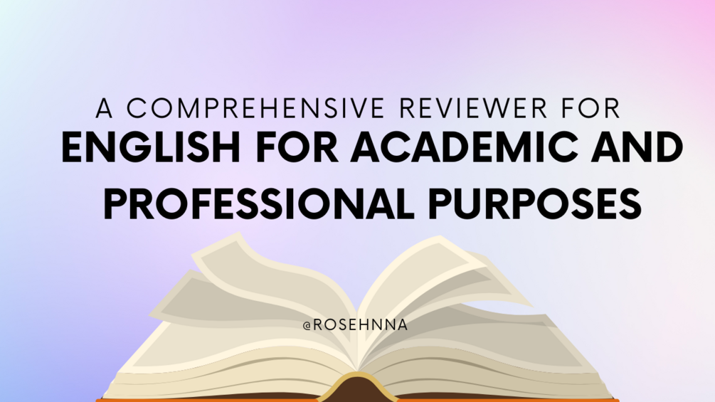 English for Academic and Professional Purposes - 2ND SEM