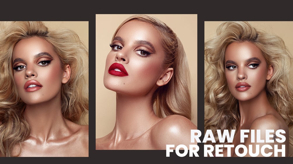 Professional Beauty Retouching RAW Files