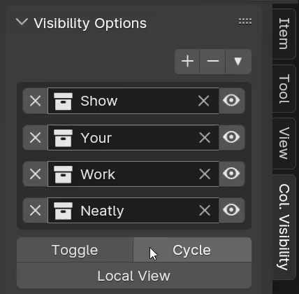Collection Visibility Lite