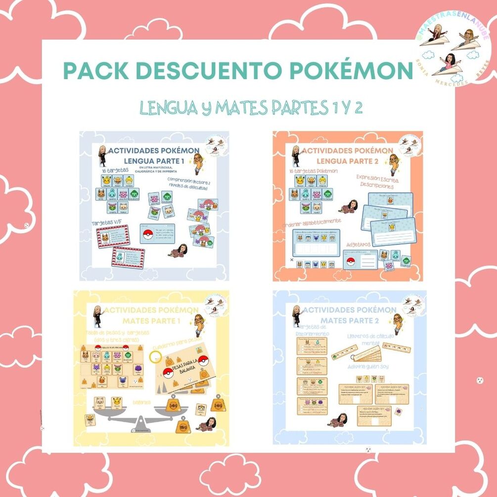 Pack descuento Pokémon