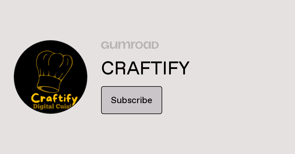 CRAFTIFY