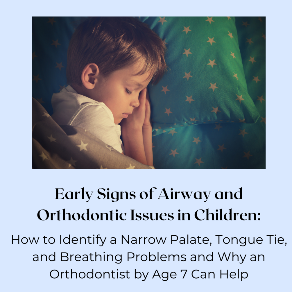 Early Signs of Airway and Orthodontic Issues in Children: How to Identify a Narrow Palate ...