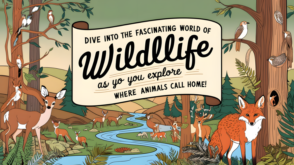 Exploring Animal Homes: A 50-Page Coloring Adventure