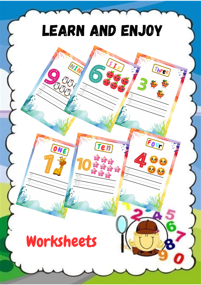 Worksheets Learn numbers