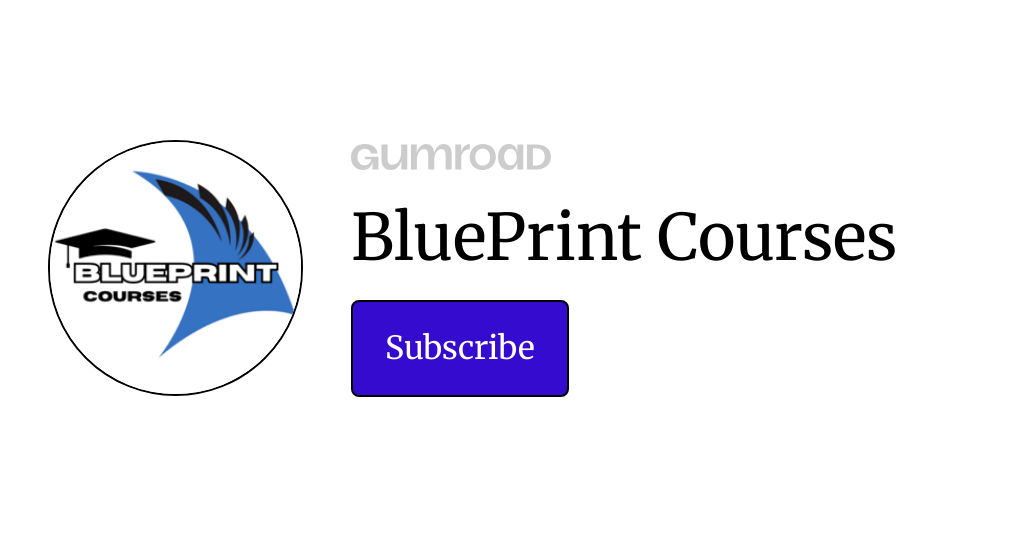 BluePrint Courses