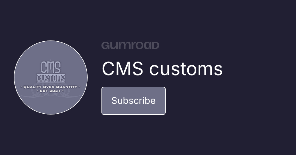 CMS customs