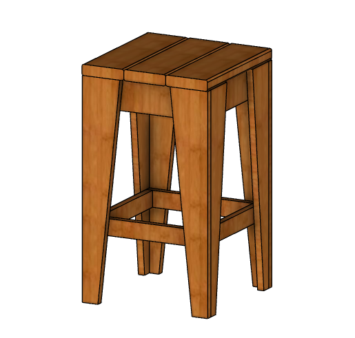 DIY bar chair plans