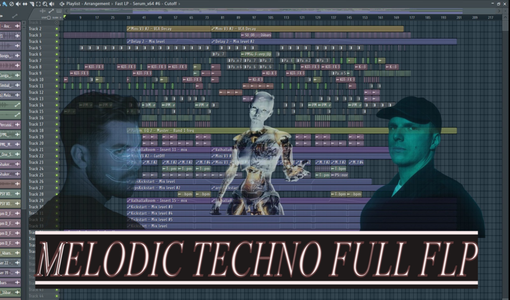 Melodic Techno Full FLP - Anyma, Kevin de vries , Afterlife Style