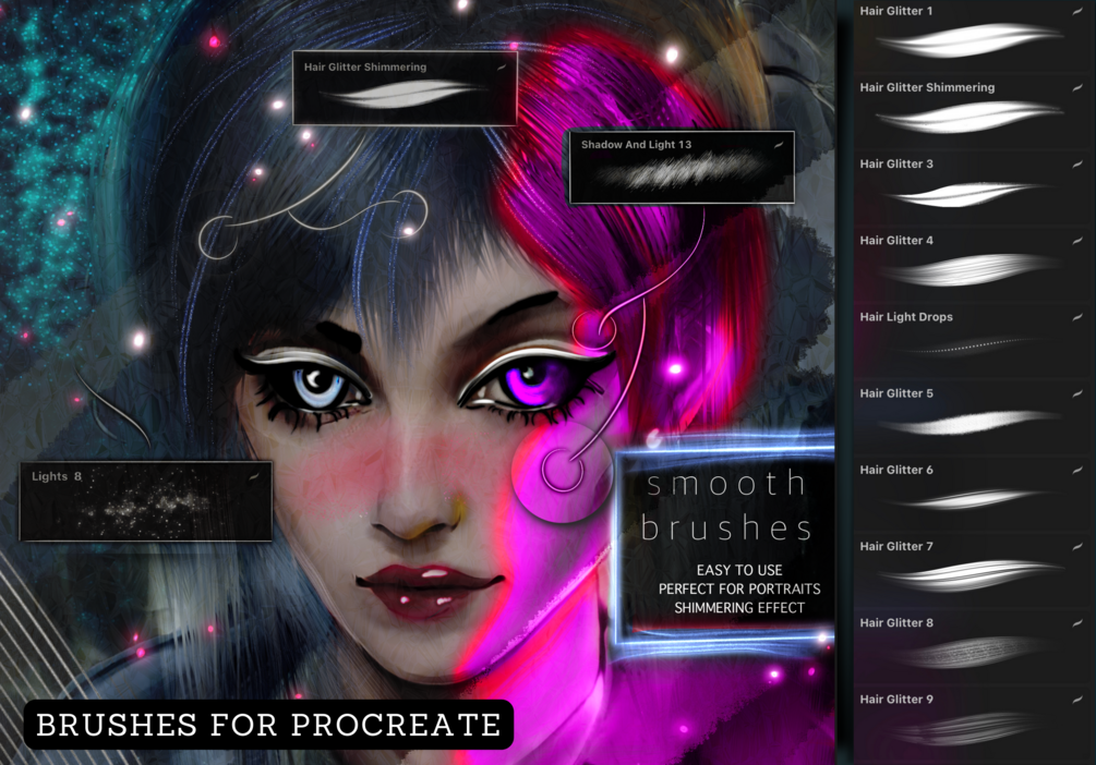 Special Effects (140 brushes for Procreate) + Free stuff! - Procreate ...