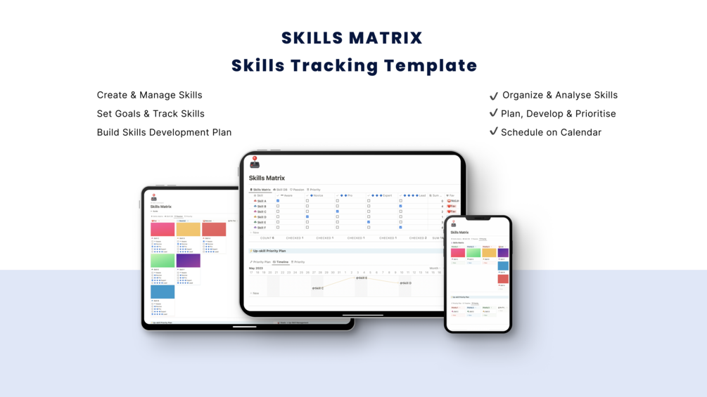 Skills Matrix Template