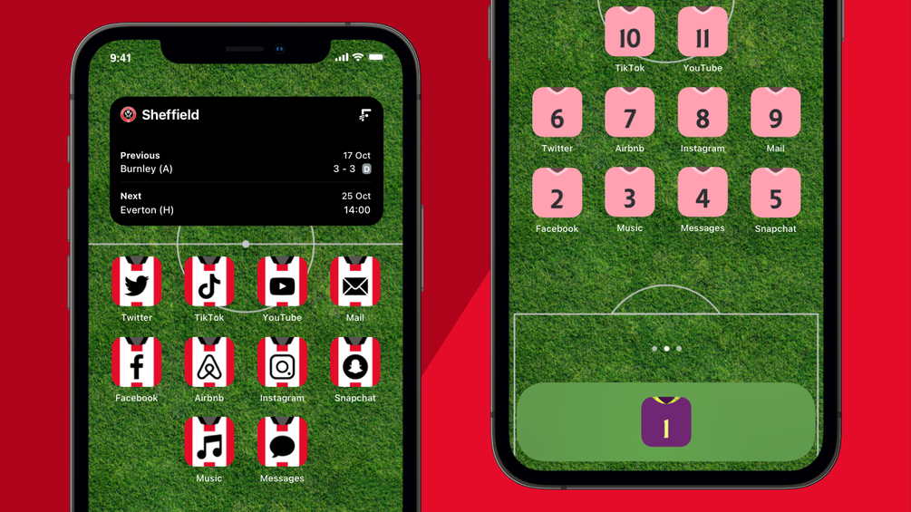 Sheffield - iOS 14 Football App Icons