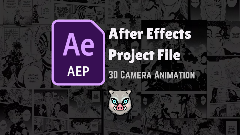 3D Camera Movement - After Effects Project File