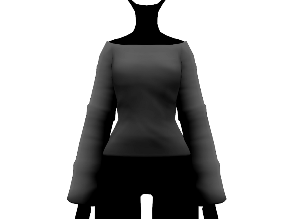 [MikuMikuDance] Off-Shoulder Sweater