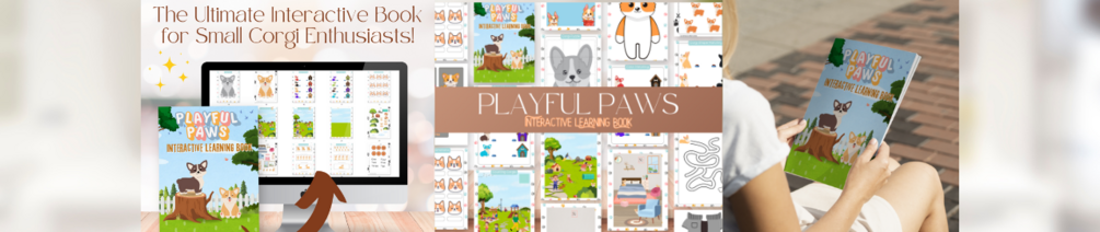 Playful Paws Interactive Learning Book | Children's Activities | Kids ...