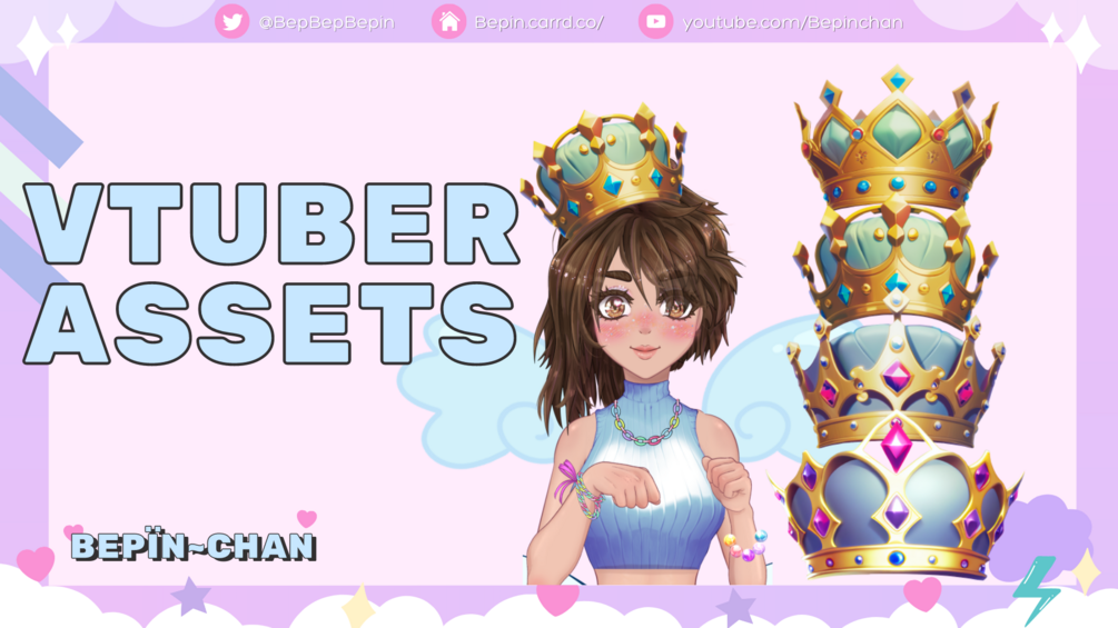 Vtuber Assets - Regal Crowns