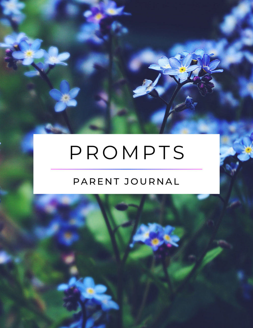 Parent Journal with 25 Thoughtful Prompts