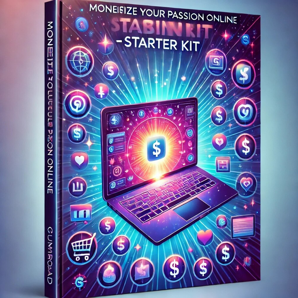 Monetize Your Passion Online-Starter Kit