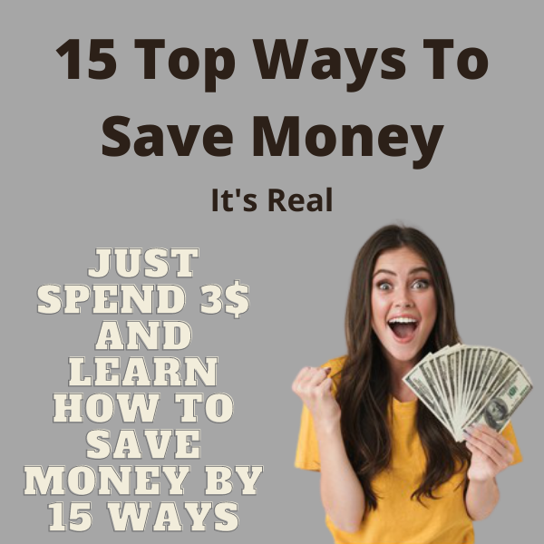 15 Top Ways To Save Money PDF