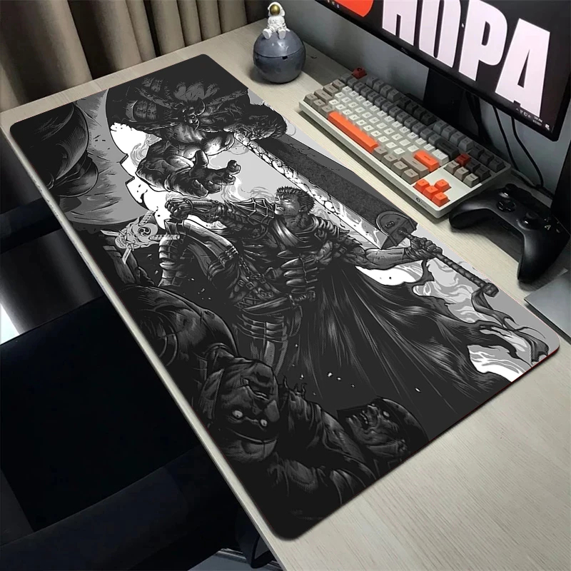 Vintage Style Manga Mouse Pad, Customizable Manga Soft Natural Rubber ...