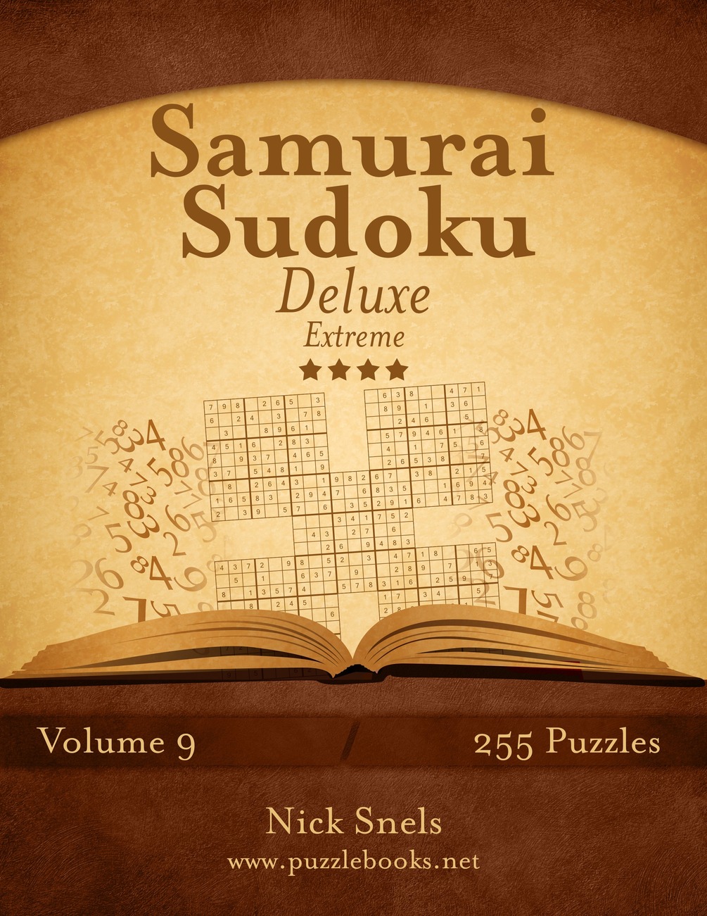 Samurai Sudoku Deluxe - Extreme - Volume 9 - 255 Logic Puzzles