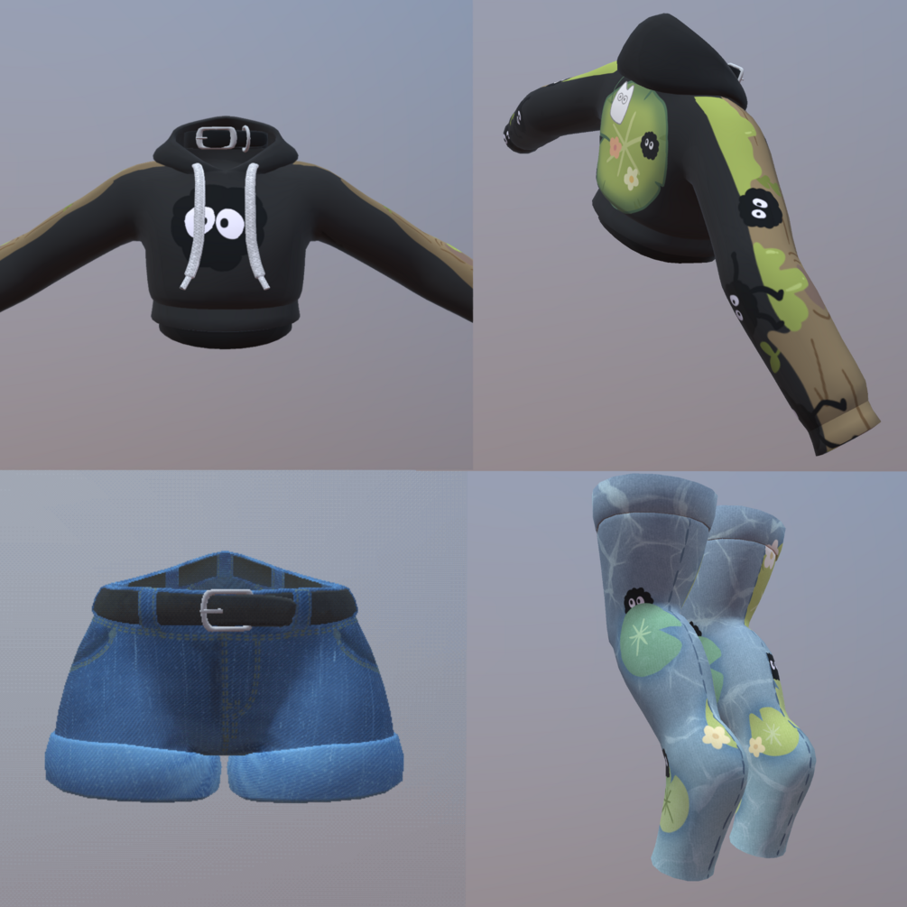 Lillypad Soot Sprite - Waggan cute outfit texture