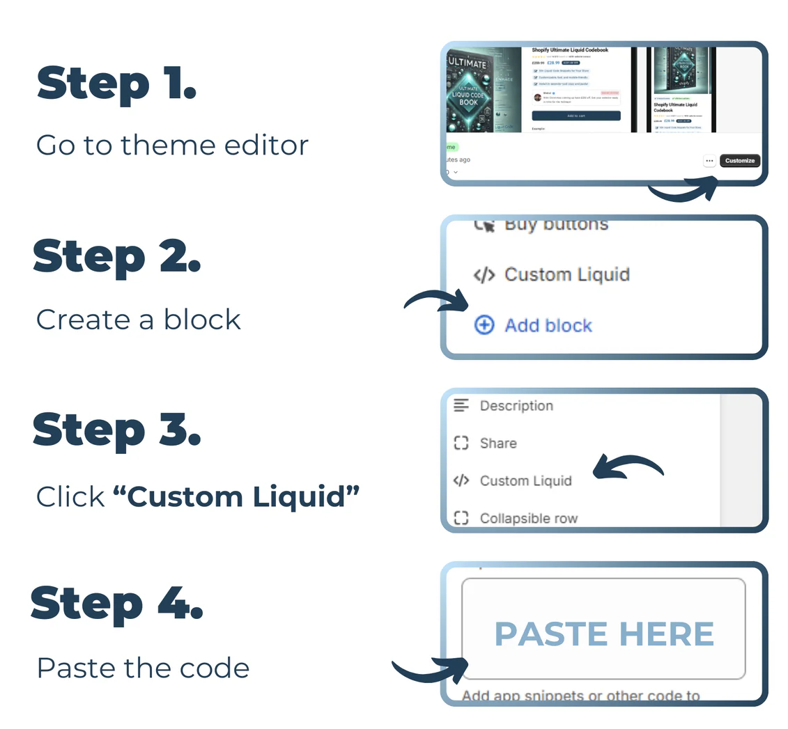 Shopify Unlimited Liquid Codebook