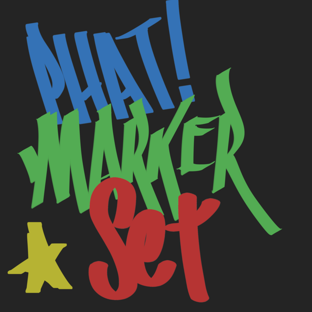 Fat marker set