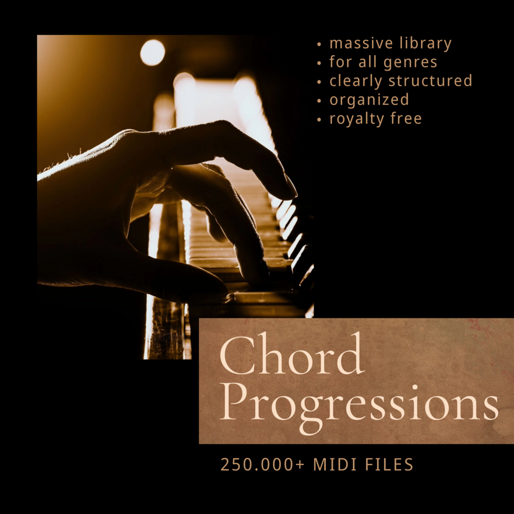 🎼 250,000+ MIDI Chord Progressions | 4-Voice & Complex Time Signatures