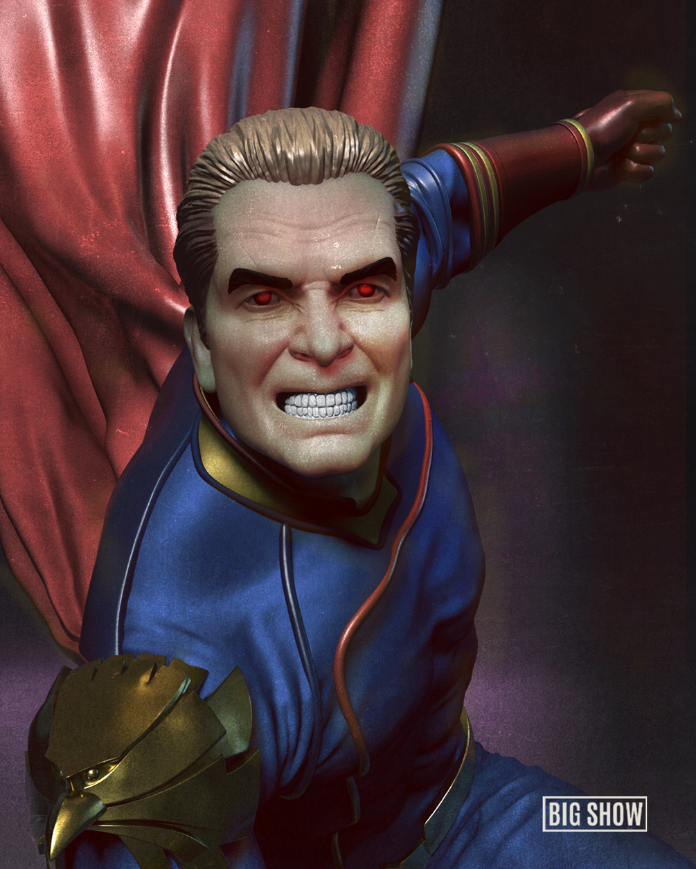 BIG SHOW - May 2025 Term - Homelander Sculpture - Tested and Ready for ...