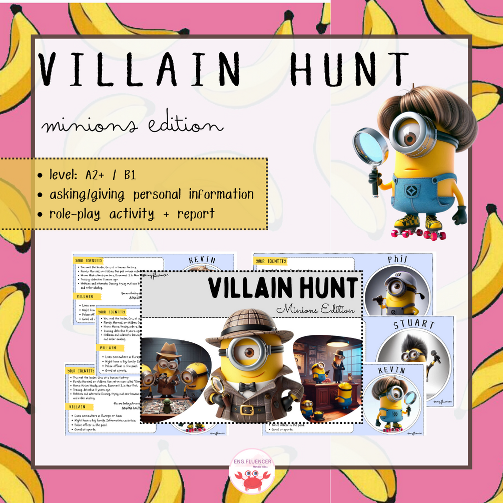 VillainHUNT. MinionsED.