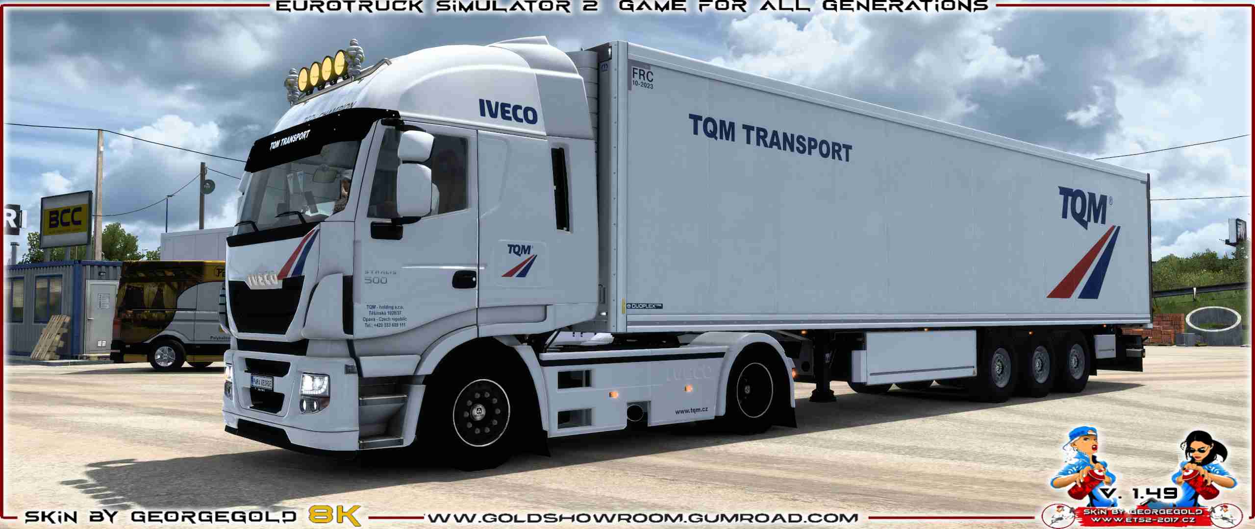 ETS 2 Skin Combo Iveco Hiway TQM Transport