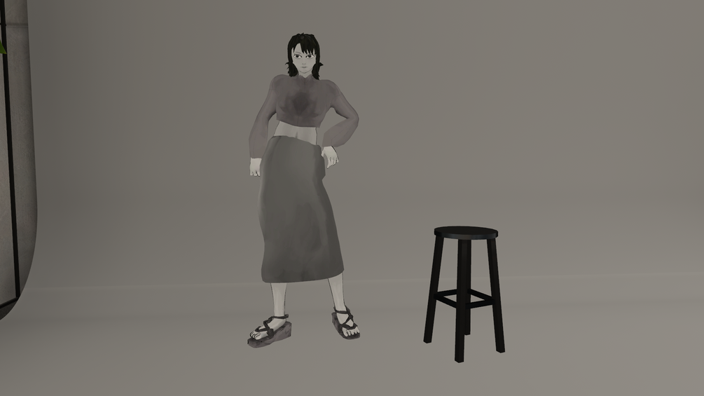 [Horror] Nidomai - VrChat 3D Model/Avatar