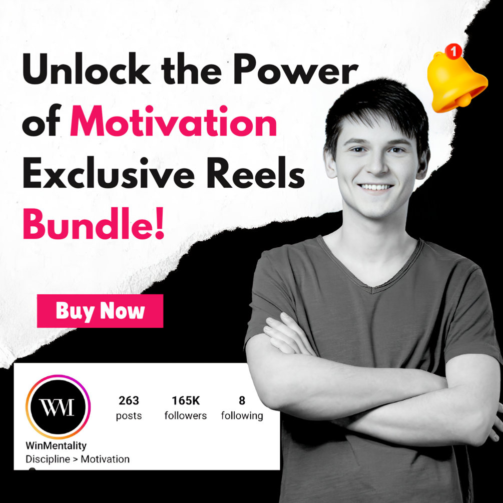 Unlock the Power of Motivation Exclusive 100 Reels Bundle!