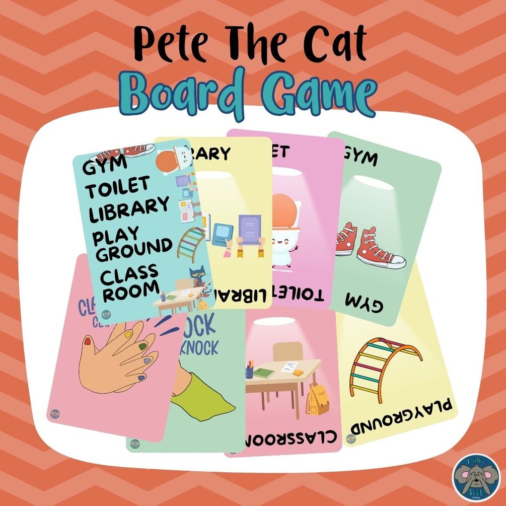 Pete The Cat Board Game