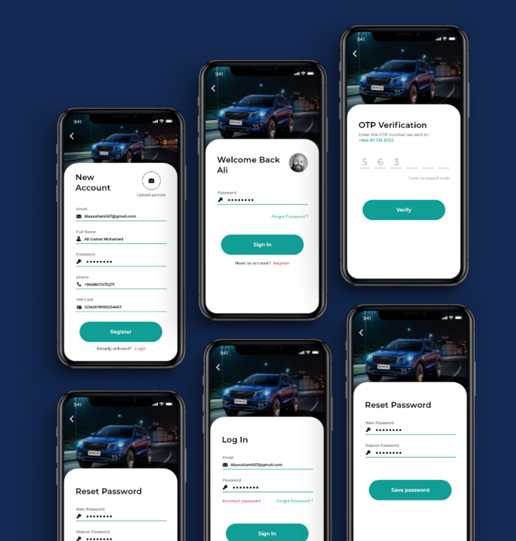 Authentication full process // login signup