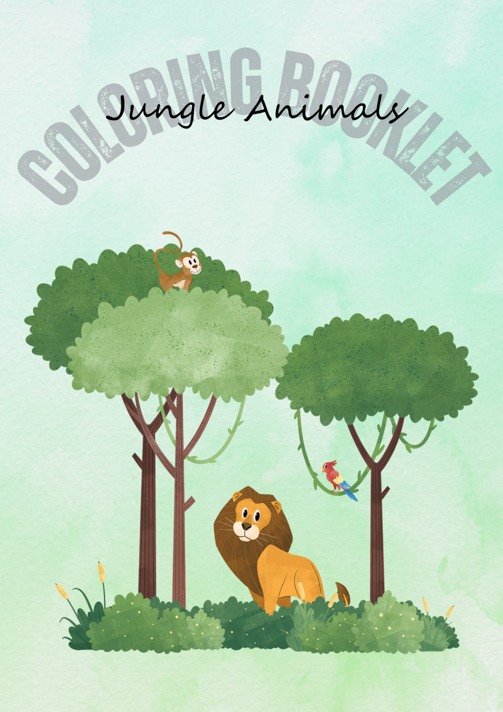 TP Jungle Animals Coloring Booklet